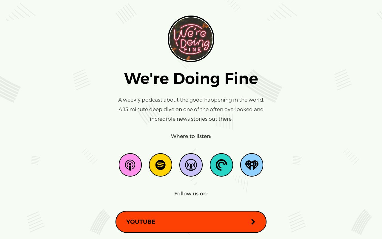 We're Doing Fine